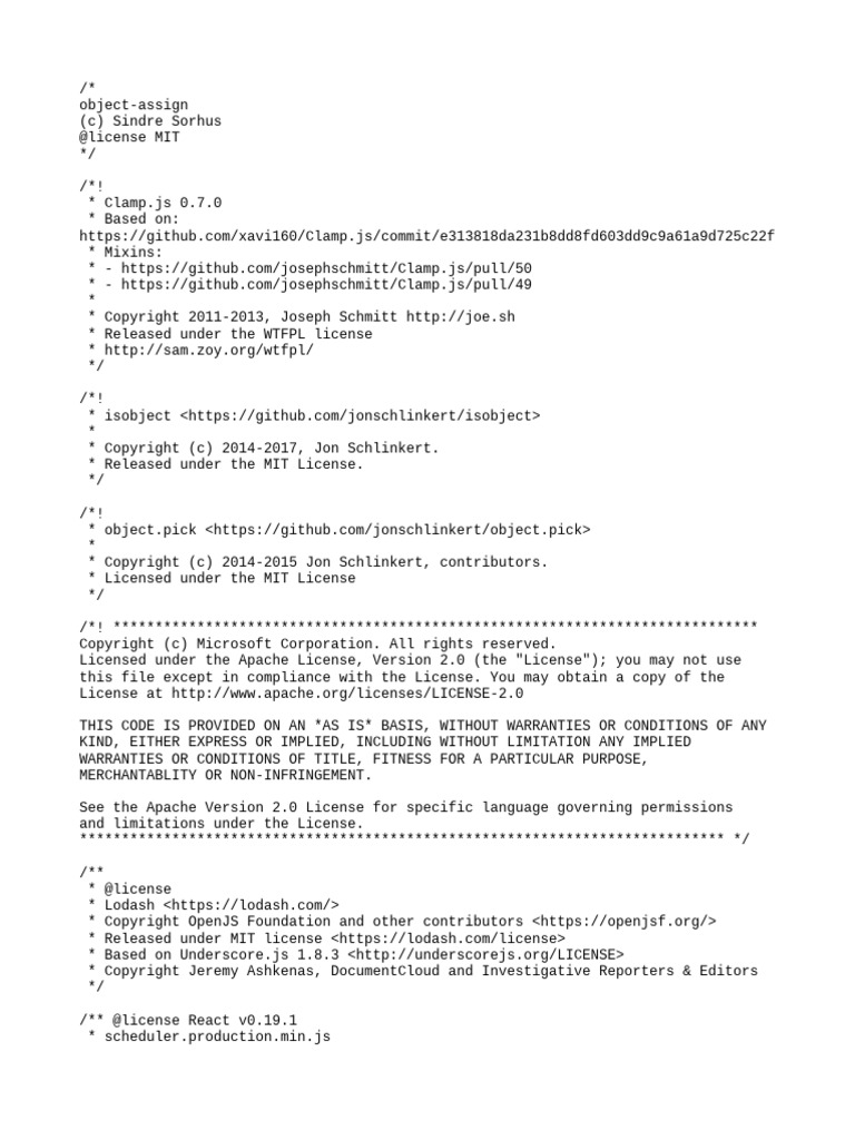 WWW fd79b Js LICENSE | PDF | Source Code | Software