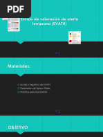 Escala de EVAT | PDF | Enfermería | Septicemia