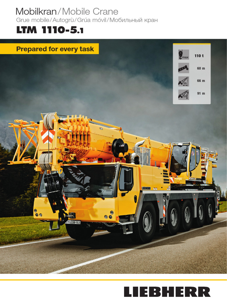 Liebherr 197 LTM 1110 5.1 TD 197 03 Defisr03 2020 - Unlocked | PDF | Economies