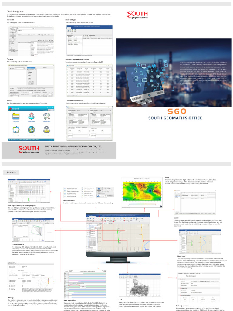 SGO Modified Brochure | PDF | Surveying | Computer Aided Design
