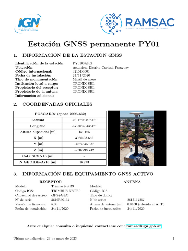 Py01 GNSS | PDF | Ciencias de la Computación | Ingeniería Informática