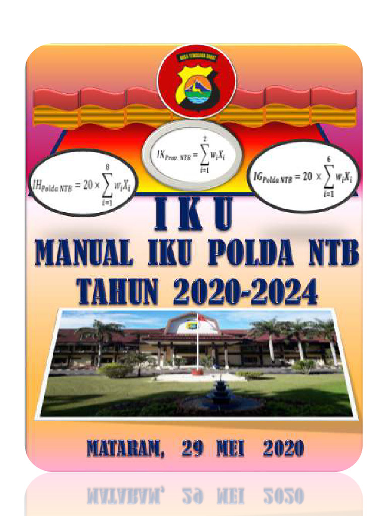 Manual Iku Polda NTB 2020 - 2024 | PDF