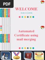 Easy Way of Printing Certificate Using MS Word (Merge Tools) and Excel ...