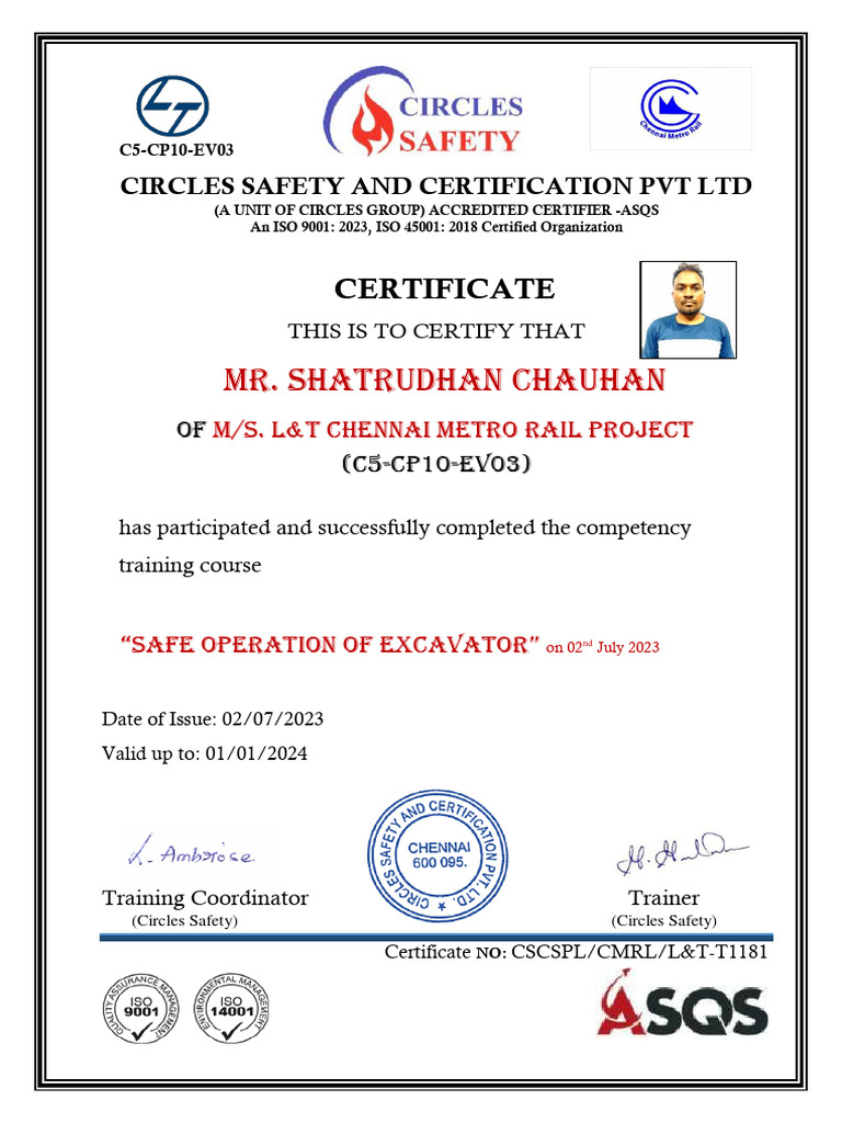 Training Certificates - Part3 | PDF | Technology & Engineering