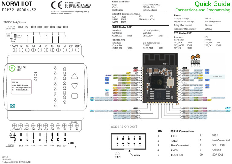 NORVI IIOT Getting Started V4 | PDF | Computing | Computer Engineering
