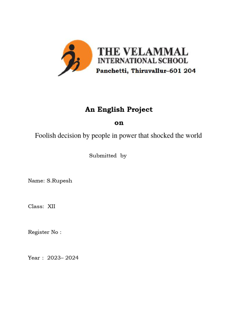 An English Project | PDF | Axis Powers | Adolf Hitler