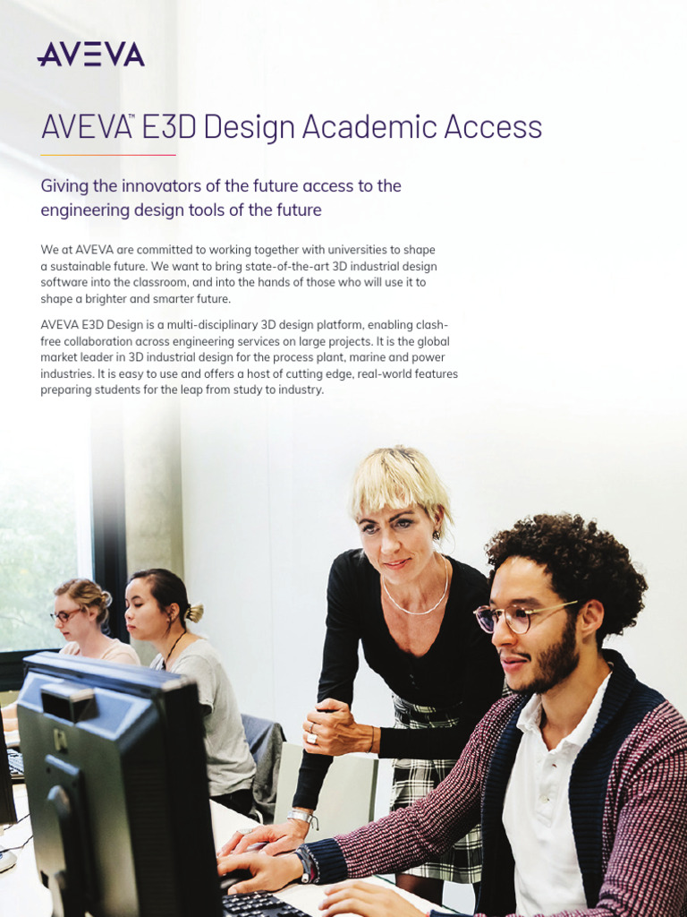 Brochure AVEVA E3DDesignAcademicAccess 07-21.pdf - Coredownload.inline | PDF | Cloud Computing ...