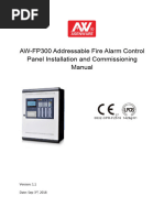 AW-FP200 Addressable Fire Alarm Control Panel User Manual 20230809 ...
