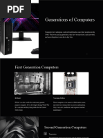 Five Generations of Computers | PDF | Computing | Quantum Computing