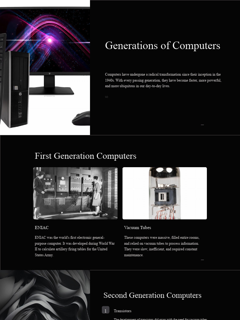 Generations of Computers | PDF | Artificial Intelligence | Intelligence (AI) & Semantics