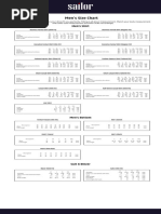 ACU A Size Chart PDF | PDF