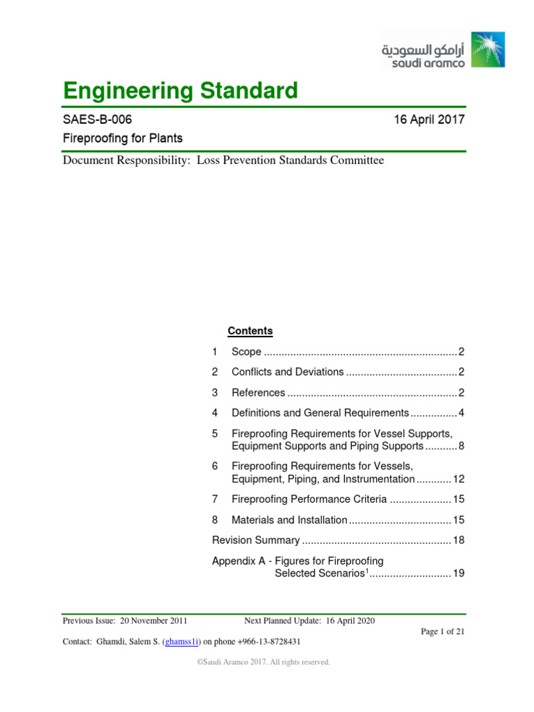 Saes B-006 (2017) | PDF | Fires | Concrete