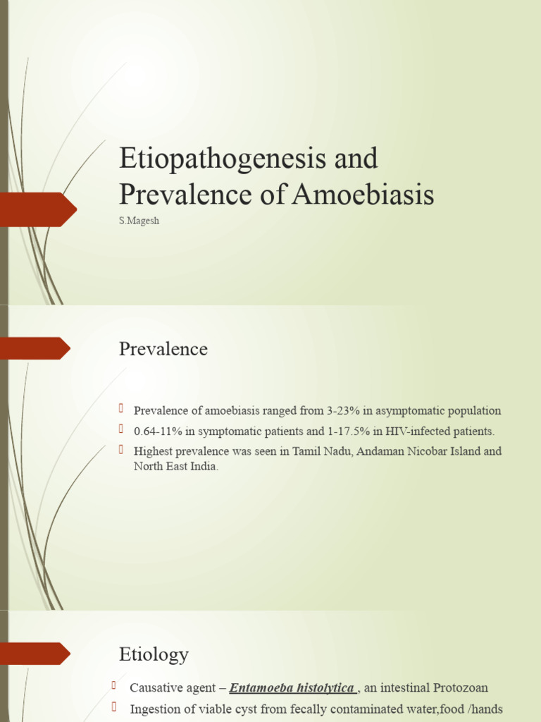 AMOEBIASIS | PDF | Immunology | Gastroenterology