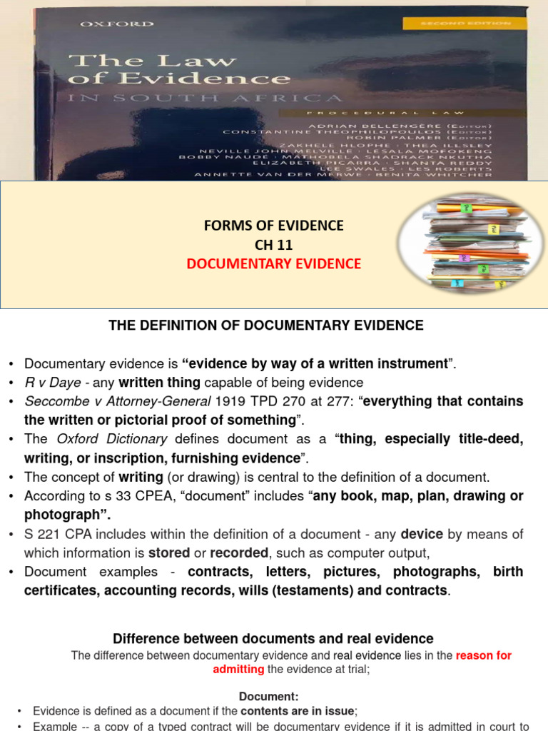 PowerPoint Presentation-7 LEV | PDF | Discovery (Law) | Affidavit