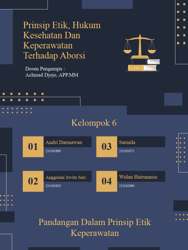Kelompok 6 Etika | PDF | Kesehatan Holistik | Sains & Matematika