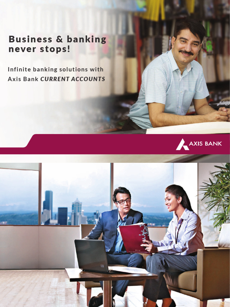Current Account Brochure | PDF | Banking | Financial Technology