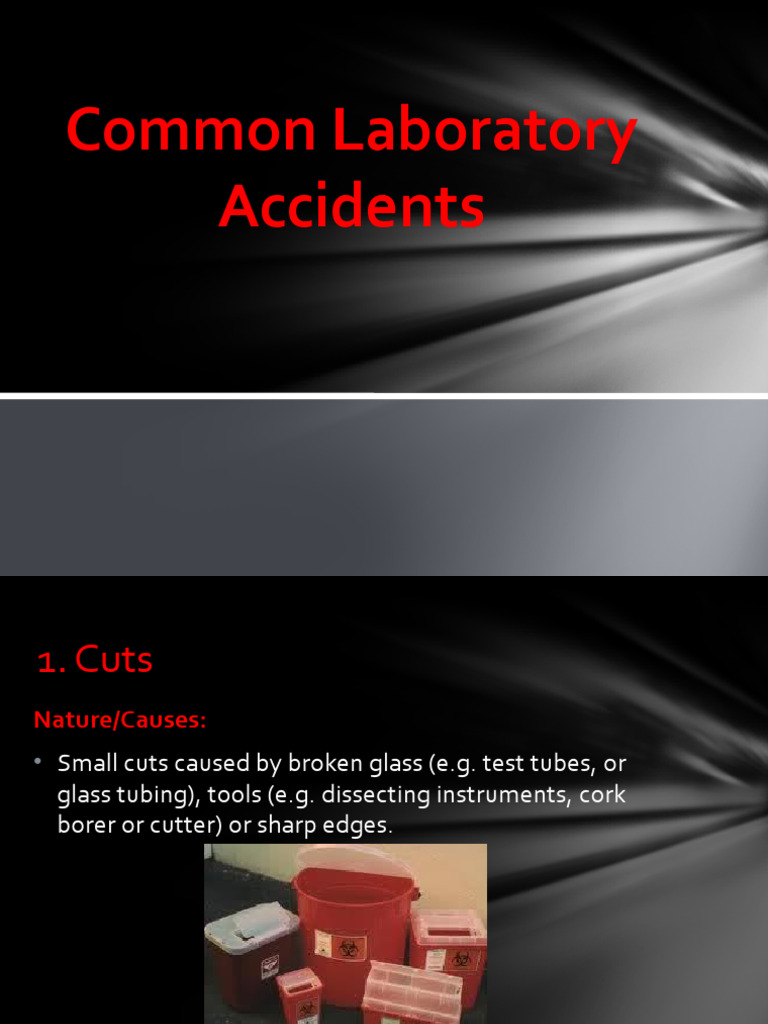 Laboratory Accident Prevention Guide | PDF | Fires | Laboratories