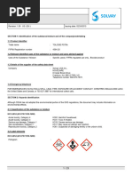 Material Safety Data Sheet: Musol E Solvent | PDF | Firefighting | Toxicity