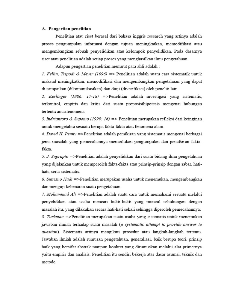 Tugas Metodologi Penelitian | PDF | Karier & Perkembangan