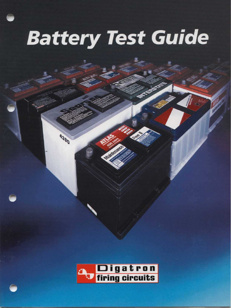 Battery Test Guide | PDF