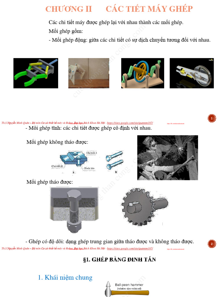Chi-Tiet-May - 2.-Chuong-Ii.-Tiet-May-Ghep - (Cuuduongthancong - Com) | PDF