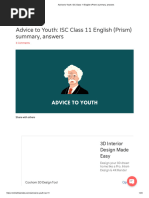 Advice To Youth | PDF | Satire | Mark Twain