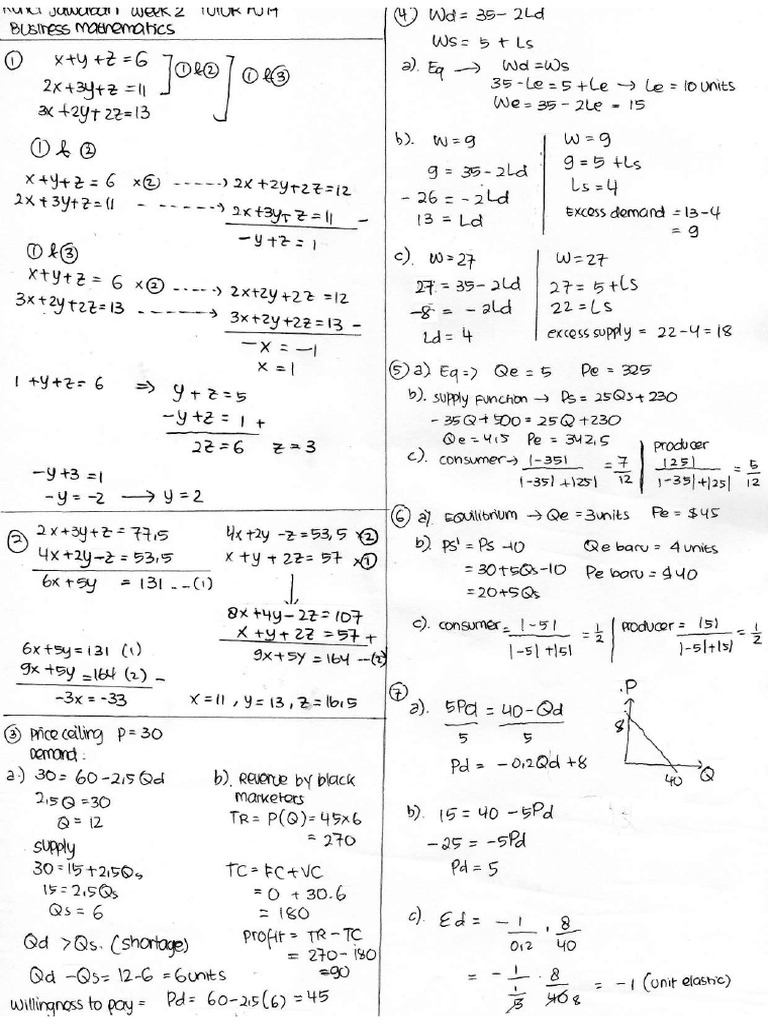 Answer Key - WEEK 2 | PDF
