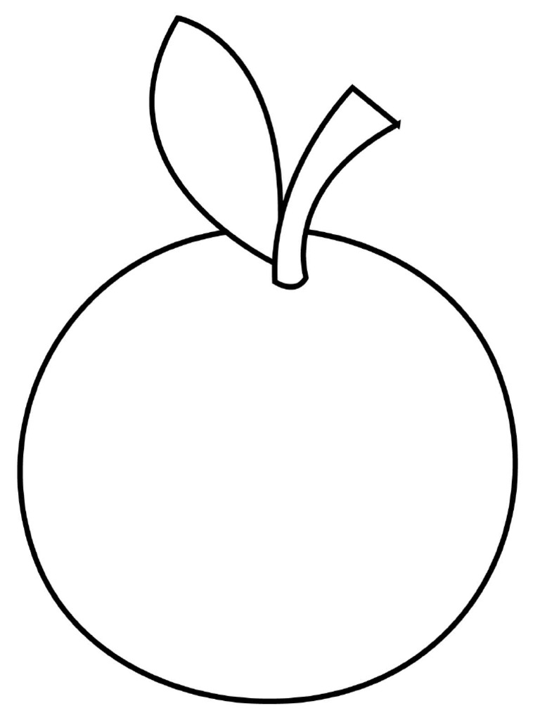 orange coloring | PDF