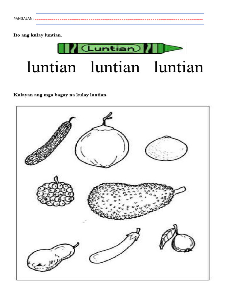 Week-4-kulay-luntian | PDF