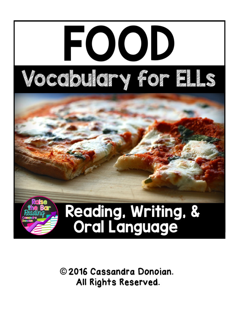 Food Vocabulary | PDF | Hamburgers | Lunch