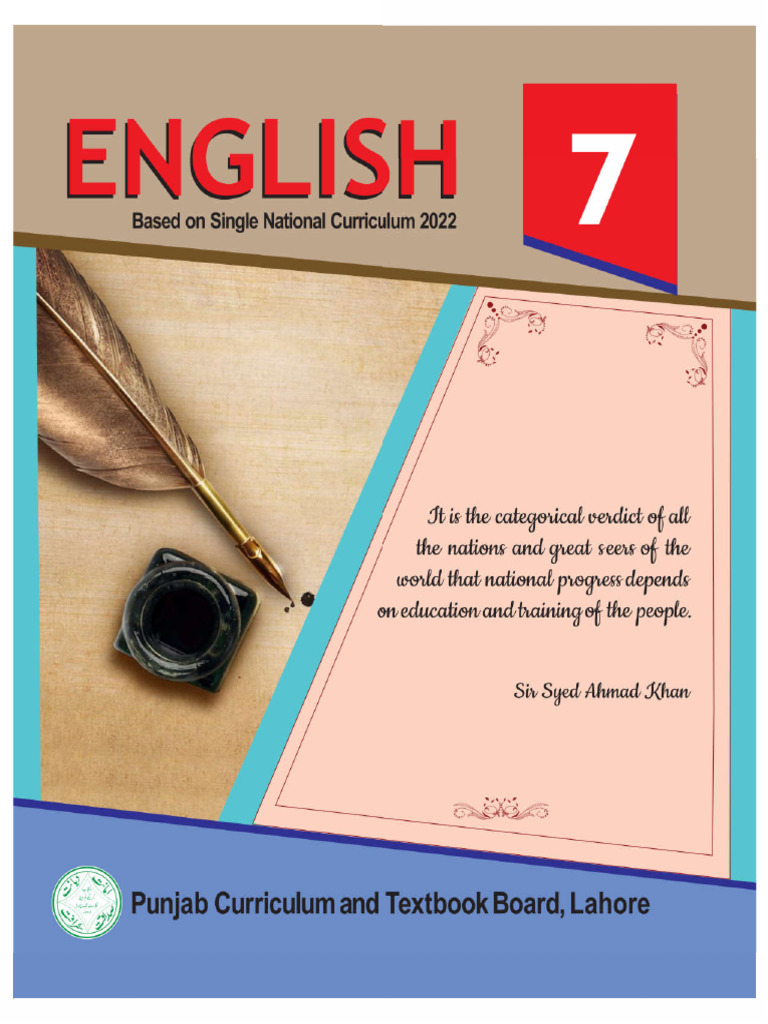 English 7 SNC 2023-24 | PDF