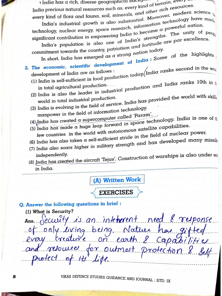 Defence Studies PDF Chapter No. 1 To 4 | PDF