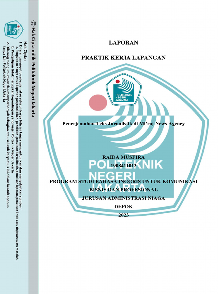 Penerjemahan Jurnalistik di Mi’raj News | PDF | Karier & Perkembangan ...