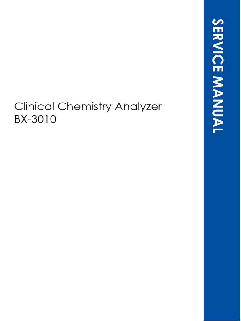 BX 3010 (Dec13) | PDF | Blood Plasma | Humidity