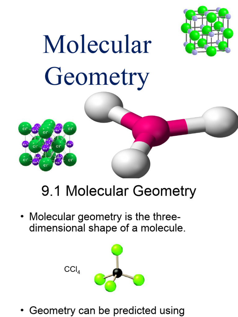 Molecular Geometry | PDF | Atoms | Atomic