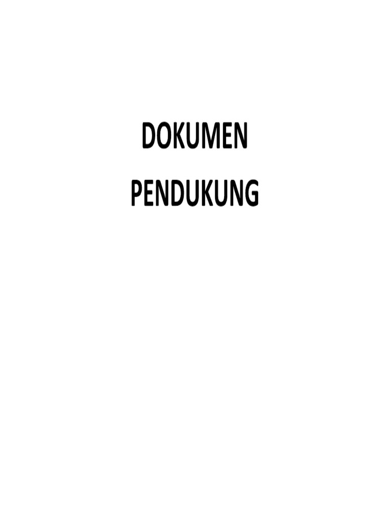 10.Dokumen Pendukung | PDF