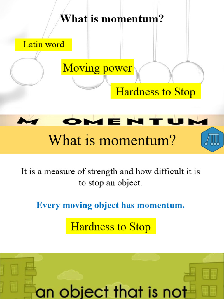 MOMENTUM | PDF | Momentum | Force