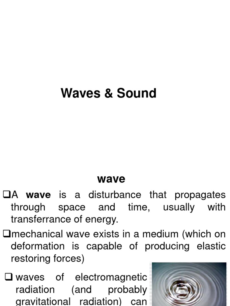 Acoustics Basics | PDF | Waves | Sound