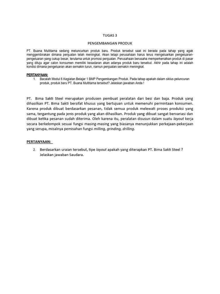 Tugas 3 | PDF