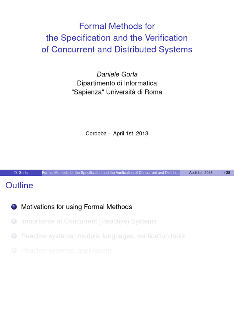 Cordoba | PDF | Formal Methods | Formal Verification