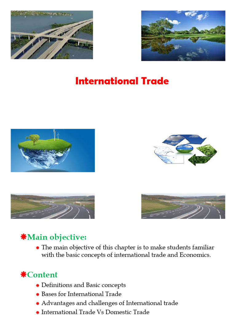 Basics of International Trade | PDF | Exports | International Finance