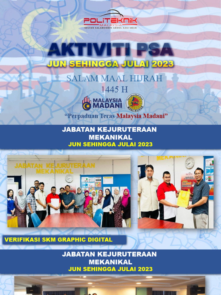 Slaid Video Aktiviti Perhimpunan Staf 2 | PDF
