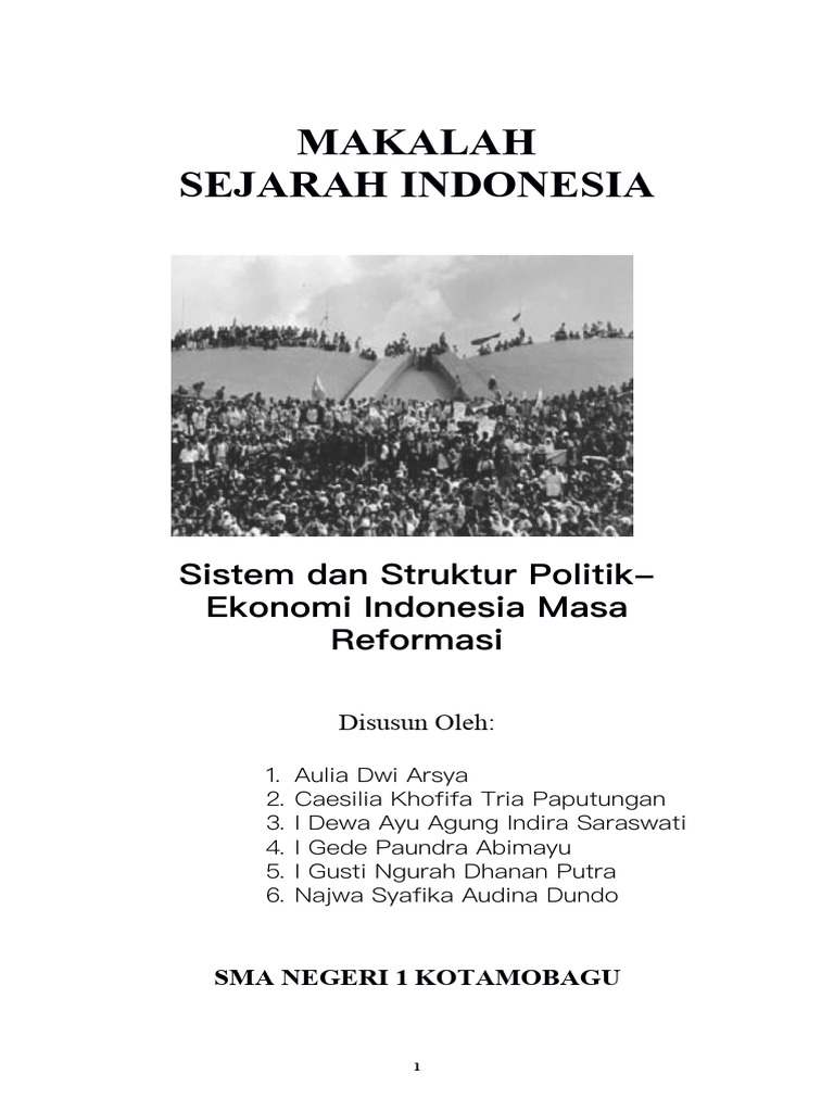 MAKALAH SEJARAH INDONESIA | PDF