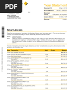 NAB Bank Statement | PDF | Credit Card | Debits And Credits
