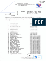 Accreditation of DPWH Project: Engineers and Inspectors | PDF