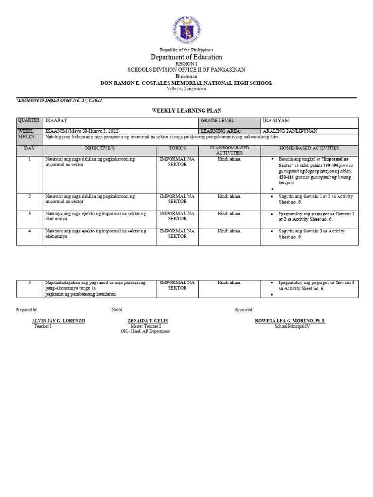 4thQ - Week 6B | PDF