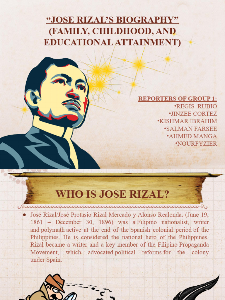Jose Rizals Biography | PDF | Philippines