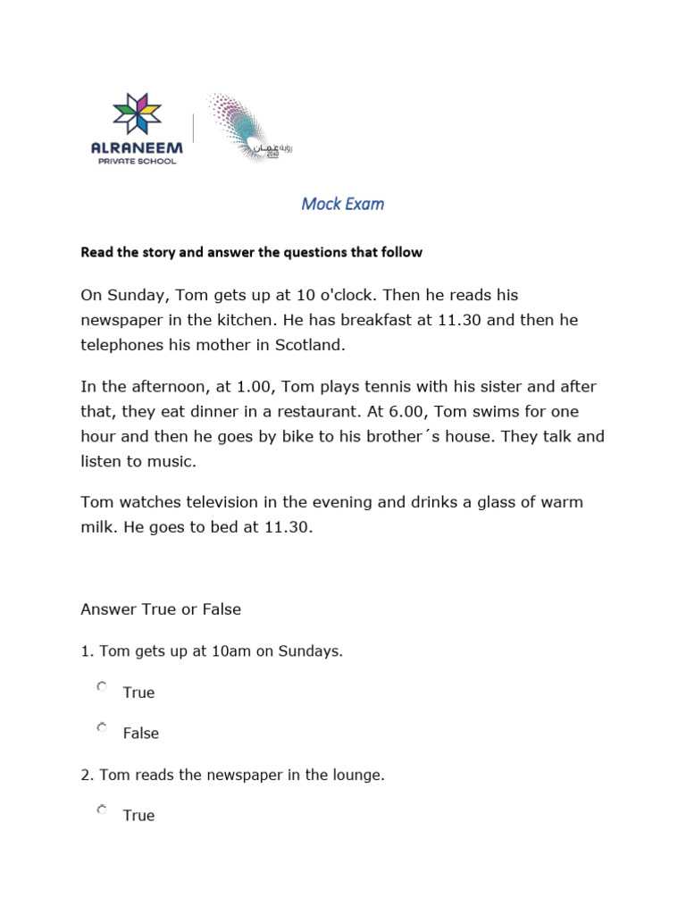 Extra Reading Practice | PDF