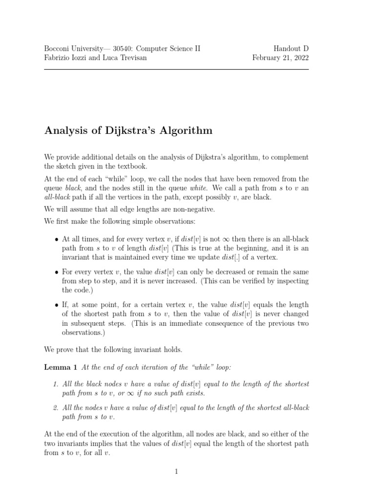 Dijkstra Notes | PDF | Mathematical Concepts | Mathematical Logic Dijkstra Notes | PDF | Mathematical Concepts | Mathematical Logic
