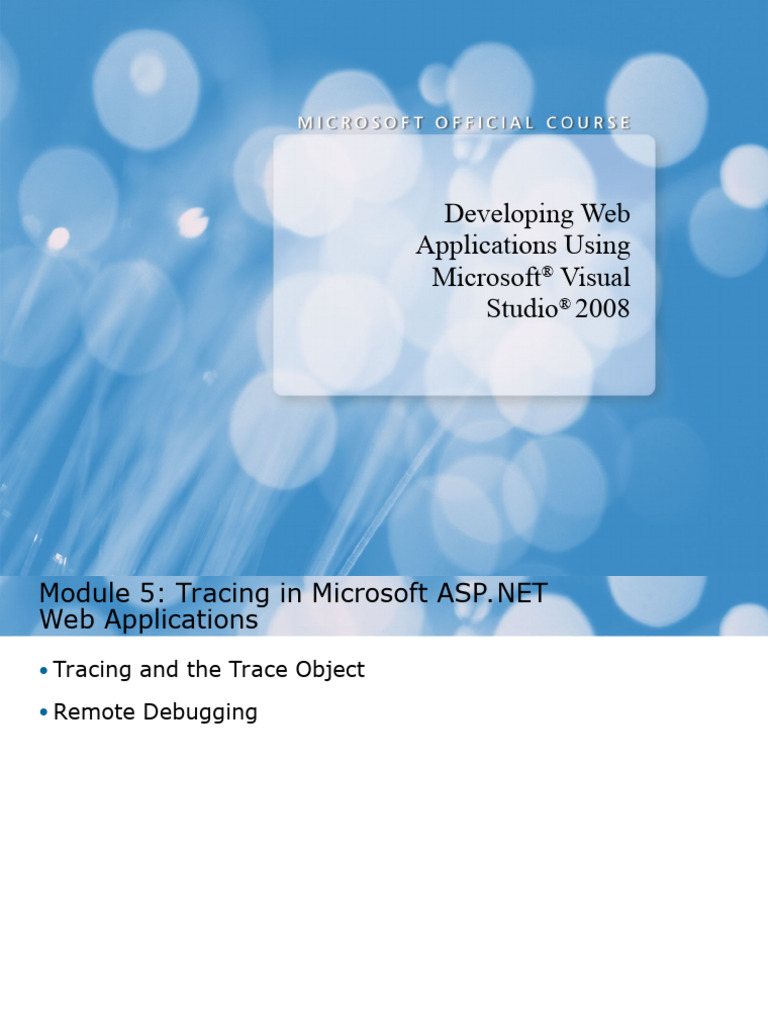 Developing Web Applications Using Microsoft Visual Studio 2008 | Download Free PDF | World Wide ...